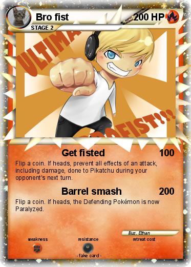Pokémon Bro fist 2 2 - Get fisted - My Pokemon Card