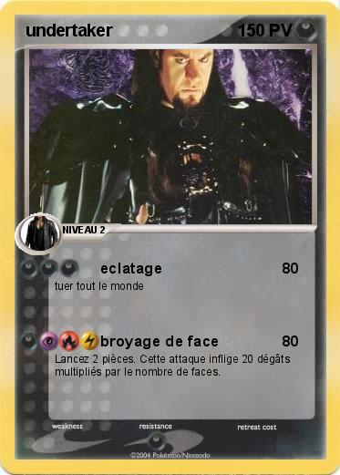 Pokémon undertaker 96 96 - eclatage - Ma carte Pokémon