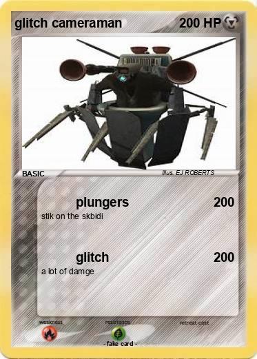 Pokémon glitch cameraman - plungers - My Pokemon Card