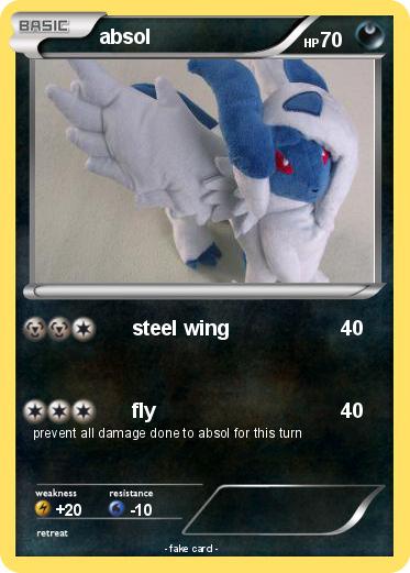 Pokémon absol 1135 1135 - steel wing - My Pokemon Card
