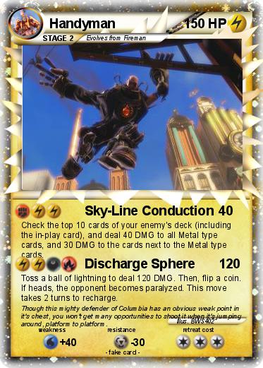 Pokémon Handyman - Sky-Line Conduction - My Pokemon Card