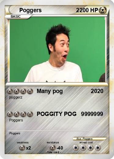 Pokémon Poggers 2 1 1 - Many pog 2020 - My Pokemon Card