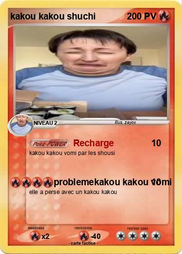 Pokémon kakou kakou shuchi - Recharge - Ma carte Pokémon
