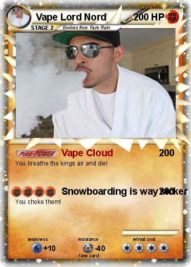 Pokémon Vape Lord Nord 2 2 - Vape Cloud - My Pokemon Card