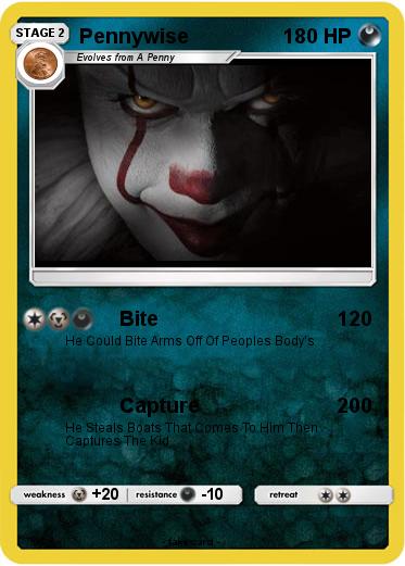 Pokémon Pennywise 143 143 - Bite - My Pokemon Card
