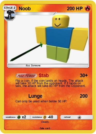 Pokémon Noob 1628 1628 - Stab - My Pokemon Card