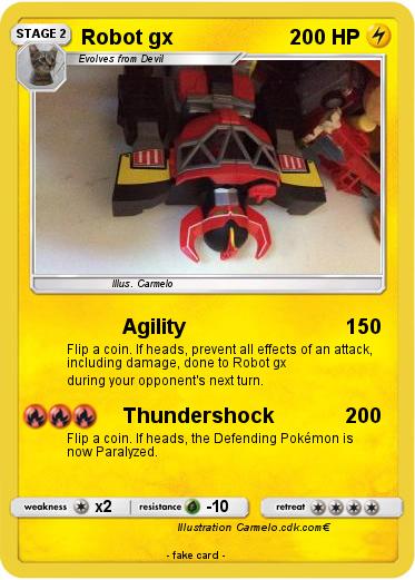 Pokémon Robot gx - Agility - My Pokemon Card