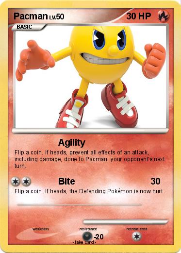 Pokémon Pacman 348 348 - Agility - My Pokemon Card
