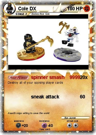 Pokémon Cole DX 4 4 - spinner smash 9999 - My Pokemon Card