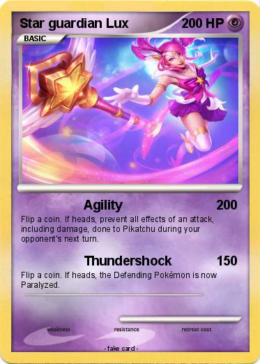 Pokémon Star guardian Lux 3 3 - Agility - My Pokemon Card