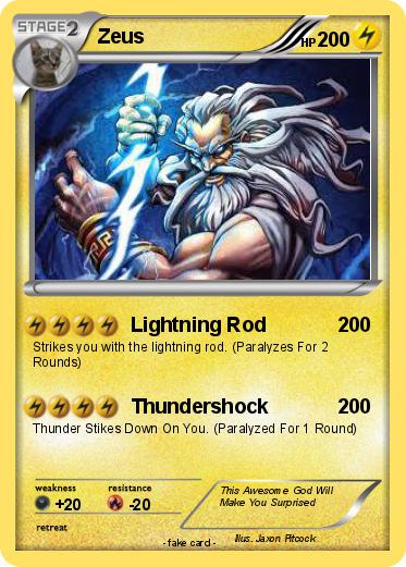 Pokémon Zeus 1122 1122 - Lightning Rod - My Pokemon Card