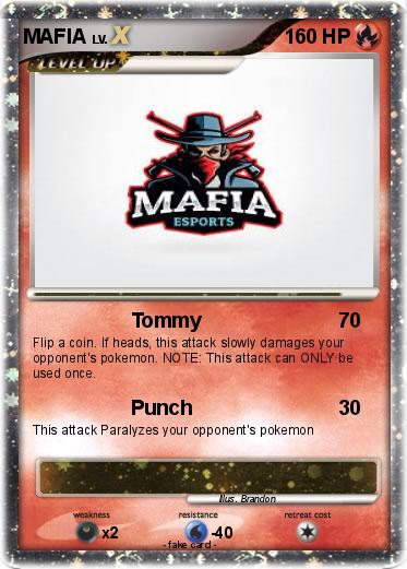 Pokémon MAFIA 105 105 - Tommy - My Pokemon Card