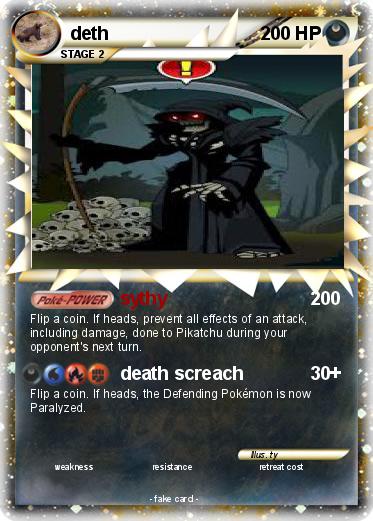 Pokémon deth 101 101 - sythy - My Pokemon Card