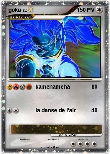 Pokémon goku 1317 1317 - kamehameha - Ma carte Pokémon