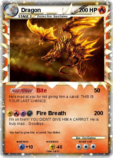Pokémon Dragon 8465 8465 - Bite - My Pokemon Card