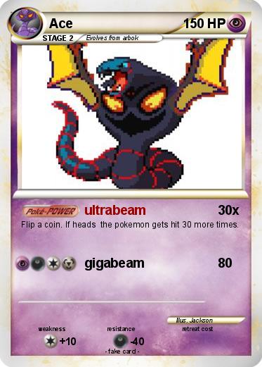 Pokémon Ace 131 131 - ultrabeam - My Pokemon Card