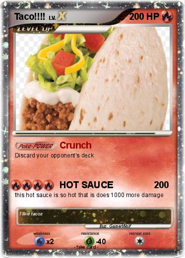 Pokémon Taco 420 420 - Crunch - My Pokemon Card