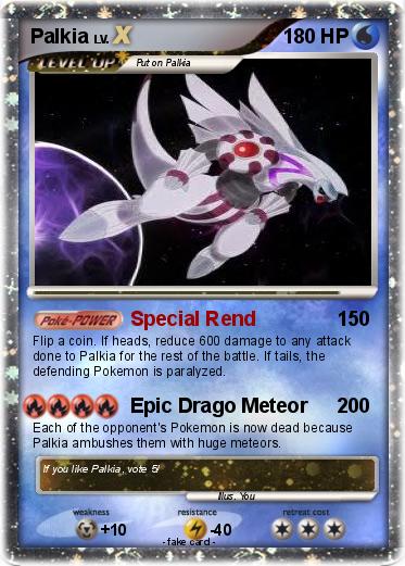 Pokémon Palkia 3103 3103 - Special Rend - My Pokemon Card
