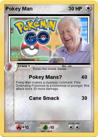 Pokémon Pokey Man 1 1 - Pokey Mans? - My Pokemon Card