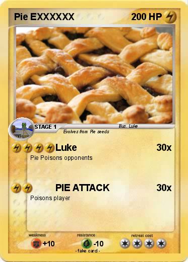 Pokémon Pie EXXXXXX - Luke - My Pokemon Card