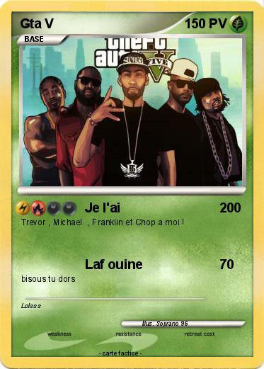 Pokémon Gta V 17 17 - Je l'ai - Ma carte Pokémon