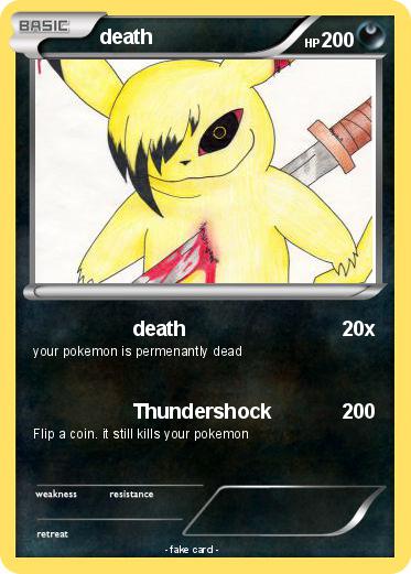 Pokémon death 4805 4805 - death - My Pokemon Card