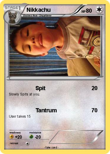 Pokémon Nikkachu 4 4 - Spit - My Pokemon Card