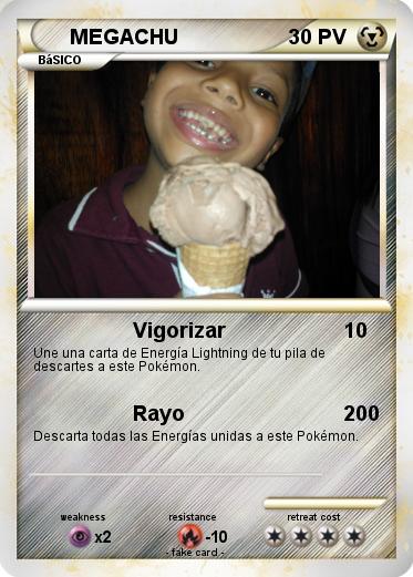 Pokémon MEGACHU 86 86 - Vigorizar - Mi carta pokémon
