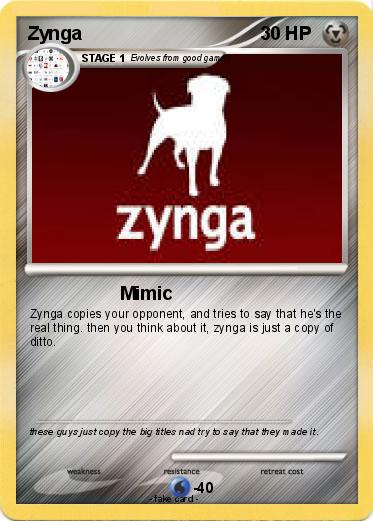 Pokémon Zynga 1 1 - Mimic - My Pokemon Card