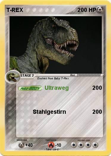 Pokémon T REX 1092 1092 - Ultraweg - My Pokemon Card