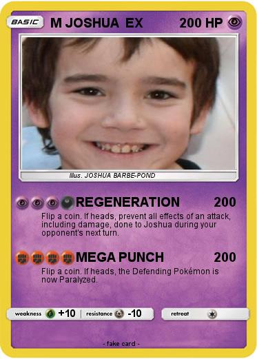 Pokémon M JOSHUA EX 2 2 - REGENERATION - My Pokemon Card