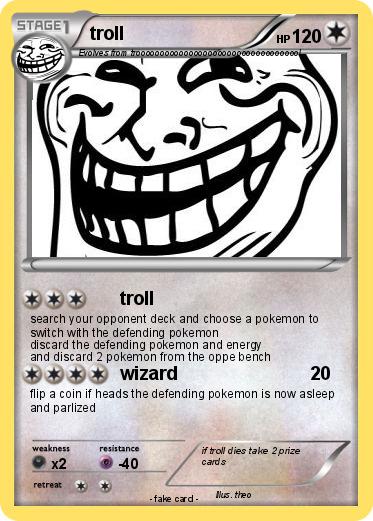 Pokémon troll 3723 3723 - troll - My Pokemon Card