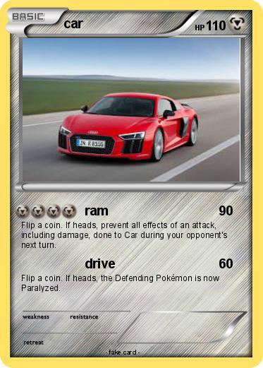 Pokémon car 386 386 - ram - My Pokemon Card