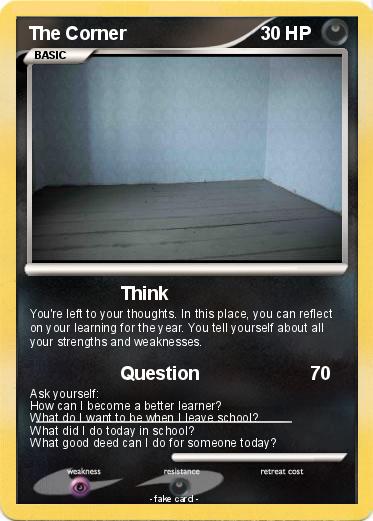 Pokémon The Corner - Think - My Pokemon Card