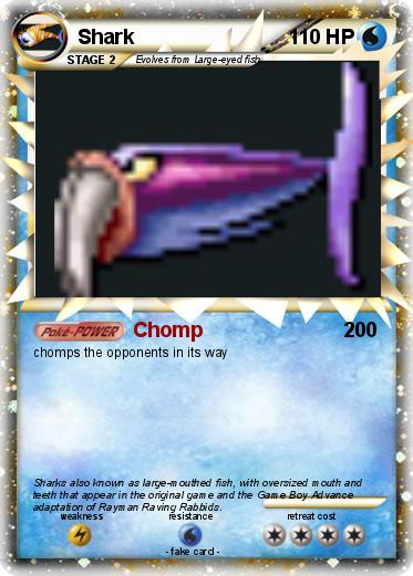 Pokémon Shark 604 604 - Chomp - My Pokemon Card