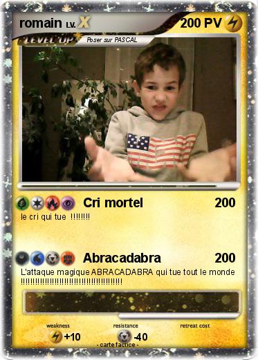 Pokémon romain 344 344 - Cri mortel - Ma carte Pokémon
