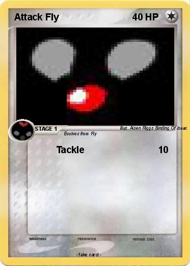 Pokémon Attack Fly - Tackle - My Pokemon Card