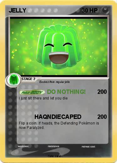 Pokémon JELLY 621 621 - DO NOTHING! - My Pokemon Card