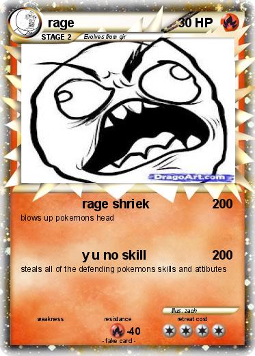 Pokémon rage 225 225 - rage shriek - My Pokemon Card