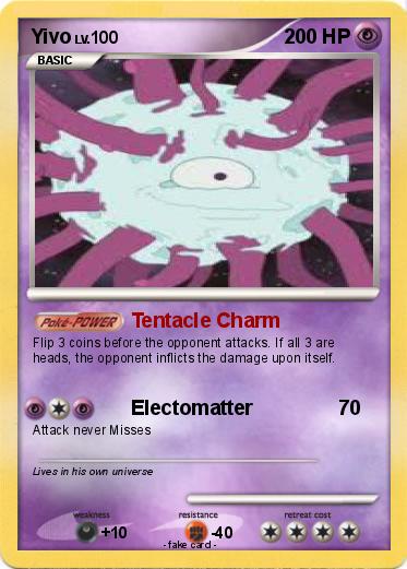 Pokémon Yivo - Tentacle Charm - My Pokemon Card