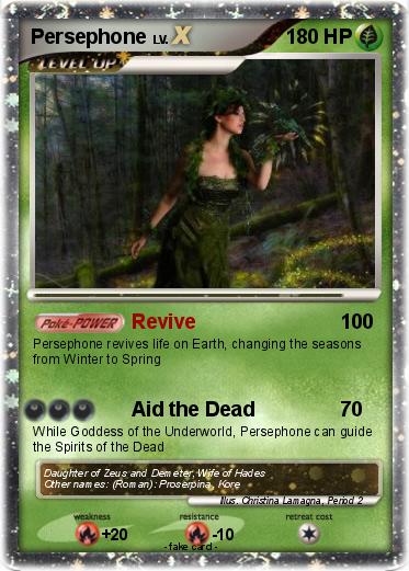 Pokémon Persephone 7 7 - Revive - My Pokemon Card