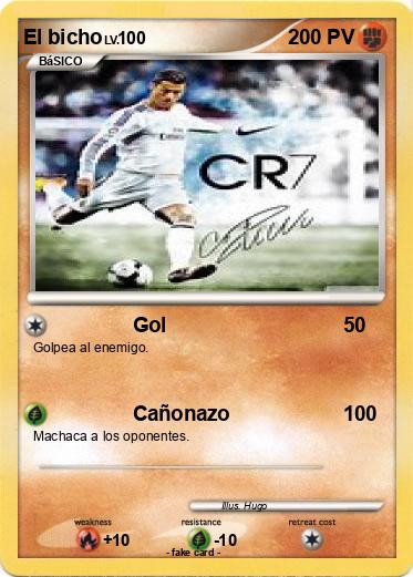 Pokémon El bicho 50 50 - Gol - Mi carta pokémon