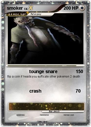 Pokémon 1 12342 12342 - tounge snare - My Pokemon Card