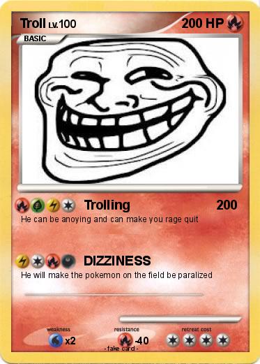Pokémon Troll 1367 1367 - Trolling - My Pokemon Card