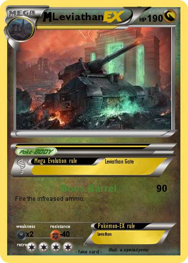 Pokémon Leviathan 232 232 - Boos Barrel - My Pokemon Card