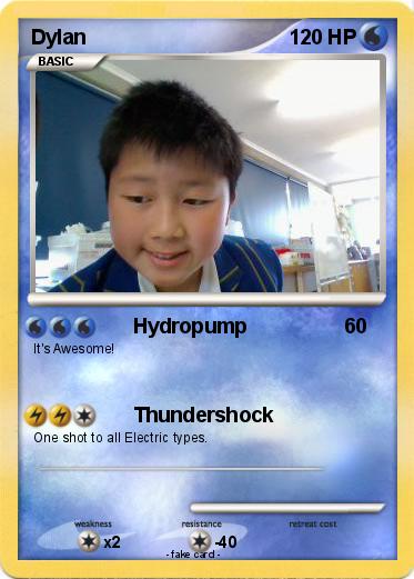 Pokémon Dylan 998 998 - Hydropump - My Pokemon Card