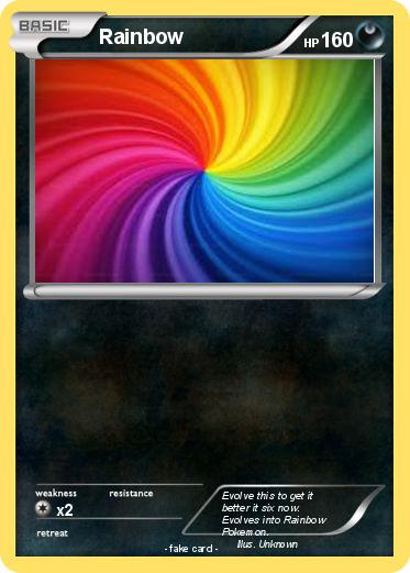 Pokémon Rainbow 3145 3145 - My Pokemon Card
