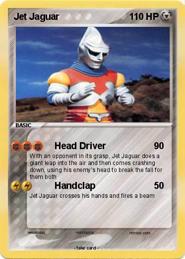 Pokémon Jet Jaguar 8 8 - Head Driver - My Pokemon Card