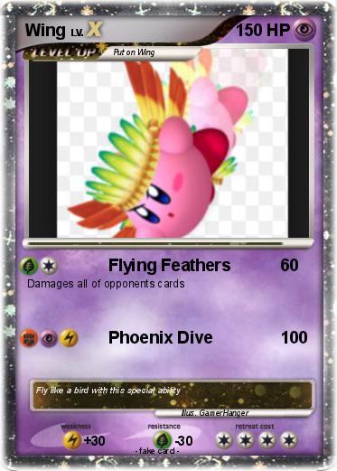 Pokémon Wing 165 165 - Flying Feathers - My Pokemon Card