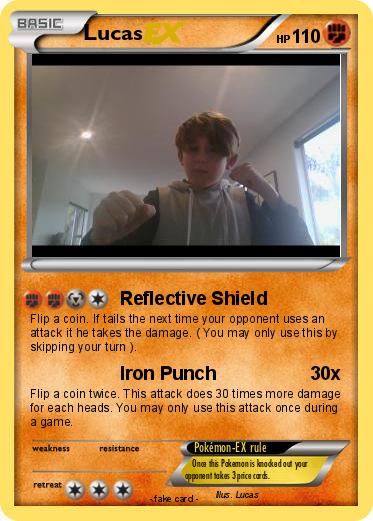 Pokémon Lucas 1603 1603 - Reflective Shield - My Pokemon Card